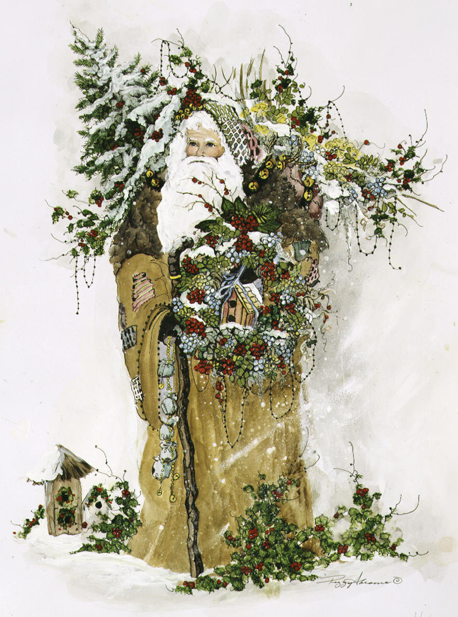 Gathering For The Holiday by Peggy Abrams | Paper Print | Custom Prints ...