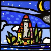 Brian Partridge - Alice with Cheshire Cat - Art Print - Global Gallery