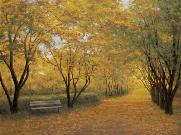 Diane Romanello - Autumn Gold - Art Print - Global Gallery