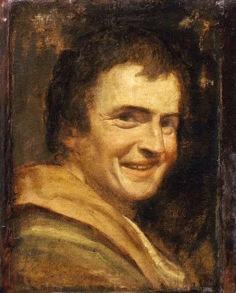 Annibale Carracci - A Smiling Youth - Art Print - Global Gallery
