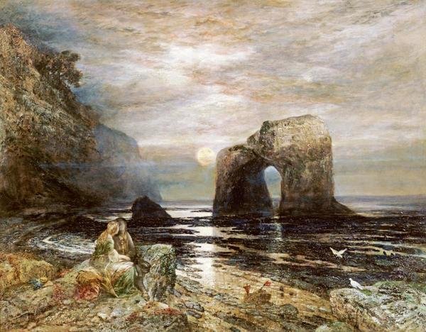 Alfred Joseph Woolmer - The Honeymoon - Art Print - Global Gallery