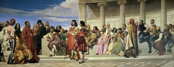 Paul Delaroche - Hemicycle De L'Ecole Des Beaux Arts - Art Print ...