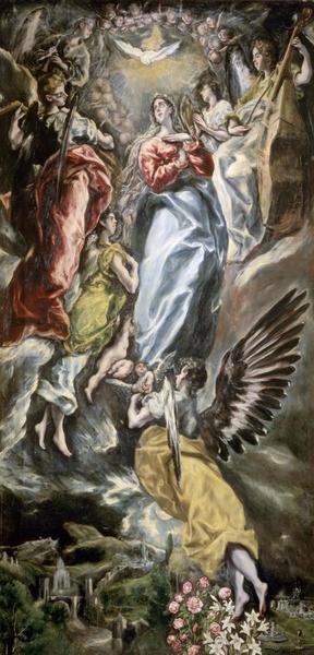 El Greco - Assumption of The Virgin - Art Print - Global Gallery