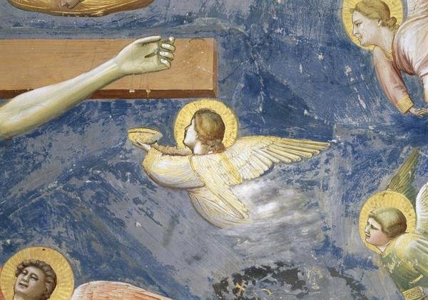 Giotto - Crucifixion - Detail of Angels - Art Print - Global Gallery