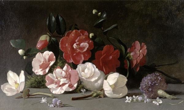 Jean-Baptiste Robie - Floral Still Life - Art Print - Global Gallery