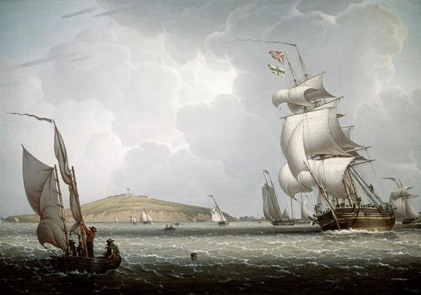 Robert W. Salmon - Boston Harbor - Art Print - Global Gallery