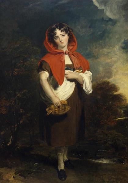 Sir Thomas Lawrence - Emily Anderson: Little Red Riding Hood - Art ...