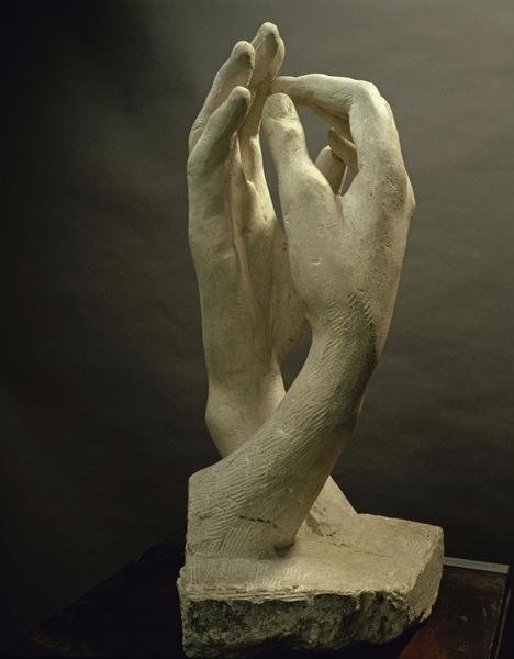 Auguste Rodin - The Cathedral, 1908 - Art Print - Global Gallery