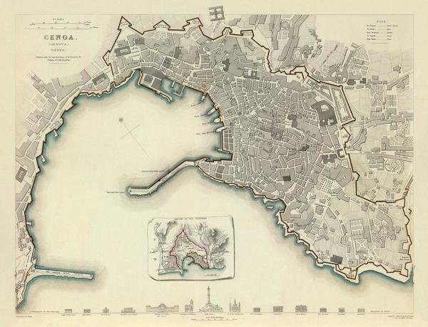 Society for the Diffusion of Useful Knowledge - Genoa, Italy, 1836 ...