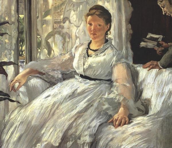 Edouard Manet - Reading - Art Print - Global Gallery