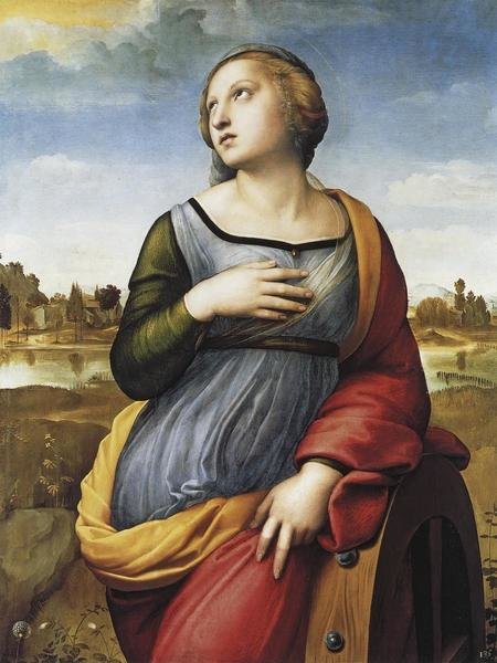 Raphael - St Catherine Of Alexandria - Art Print - Global Gallery