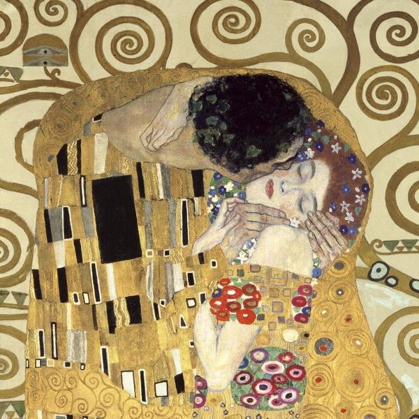 Gustav Klimt - The Kiss - Art Print - Global Gallery