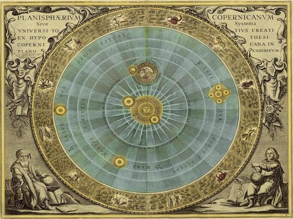 Andreas Cellarius - Maps of the Heavens: Planisphaerium Copernicanum ...